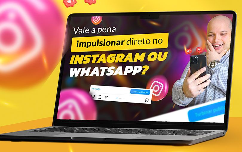 Vale a pena impulsionar/ turbinar publicação diretamente pelo Instagram ...